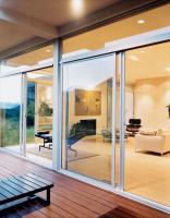 China AS2047 Aluminium Sliding Door 5mm+12A+5mm Double Glass Soundproof for Villa for sale