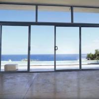 China AS2047 Aluminium Sliding Door 5mm+12A+5mm Double Glass Soundproof for Villa for sale