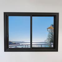 China 1.4mm Aluminum Sliding Window Double Tempered Glass for House Room Modern Design for sale