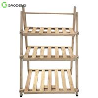 China Aluminum Plant Rack Flower Stand 94 cm Height 1.0 mm Thickness Home Use for sale