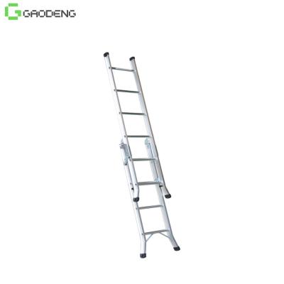 China 4+6 Step Aluminum Folding Ladder 1.3mm Thickness 150kg Capacity 5.7kg for sale