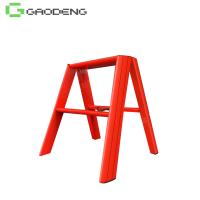 China Aluminum Ladder 4 Steps 120 kg Capacity 1.0 mm Thickness Heavy Duty for sale