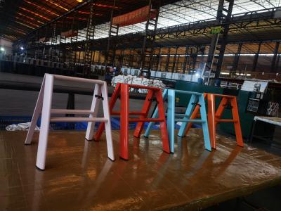 China Aluminum Step Ladder 4 Steps 120 kg Capacity 1.0 mm Thickness for sale
