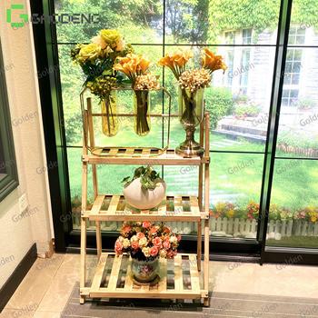 China 94cm 1.0mm 6063 Aluminum Plant Rack Home Flower Stand Multi Color for sale