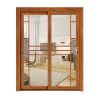China Waterproof Aluminum Sliding Glass Doors for sale