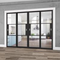 China 2.0mm Aluminum Sliding Door for sale