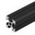 China Extruded 6061 T5 Industrial Aluminum Profile 6063 T-Slot Square for Equipment for sale