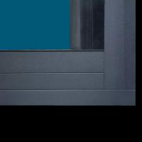 China 1.4mm Aluminium Glass Louvers Window 80mm Powder Coated Swing Style for sale