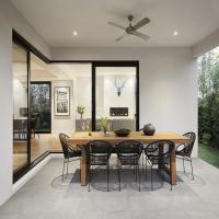 China Toughened Glass White Aluminum Sliding Doors Powder Coating for sale