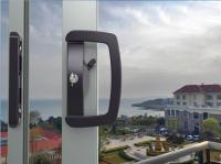 China Aluminum Sliding Door Double Tempered Glass 5 Year Warranty Villa Garden for sale
