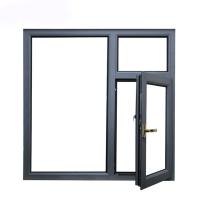China Aluminum Clad Casement Windows 5mm+12A+5mm Double Glazed Waterproof AS2047 for sale