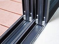 China Waterproof Interior Aluminum Sliding Doors 1.4mm 1.6mm for sale
