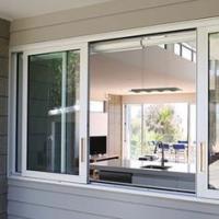 China Tempered Glass Aluminum Sliding Window Waterproof Sound Insulation for sale