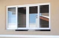 China Polishing Aluminum Horizontal Sliding Window Double Tempered Glass 5mm Heat Insulation for sale