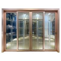 China Corner Stackable Aluminium Sliding Doors 1.4mm 1.6mm for sale