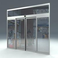 China Powder Coating Black Aluminium Sliding Doors Residential for sale