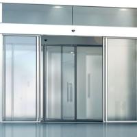 China Grey Glazed Aluminum Sliding Door Double Tinted 1.4mm 1.6mm 100 Series for sale