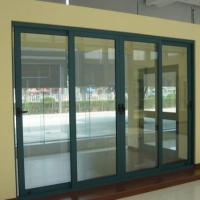 China Office Double Glazed Aluminium Sliding Doors Villa ISO9001 for sale