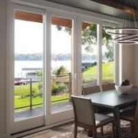 China Balcony Anodised Aluminium Sliding Doors Double Glazed for sale