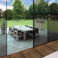 China Balcony Anodised Aluminium Sliding Doors Double Glazed for sale