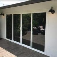 China House Double Aluminum Sliding Glass Patio Doors Waterproof for sale