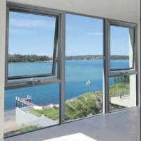 China Commercial Aluminum Awning Window Wind Resistance Store for sale