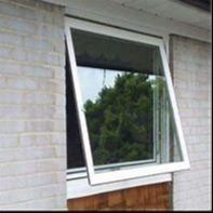 China 1.4mm-2.0mm Aluminum Frame Awning Windows for sale