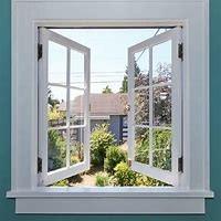 China Noise Reduction White Aluminum Casement Window Double Glazed 1.8mm Sound Insulation for sale