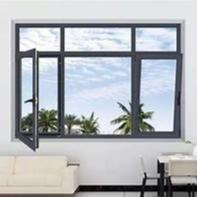China 100mm Aluminum Frame Casement Windows 1.4mm Sliding for sale