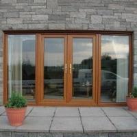 China 2.0mm Aluminum Casement Door Anodizing Interior Commercial for sale