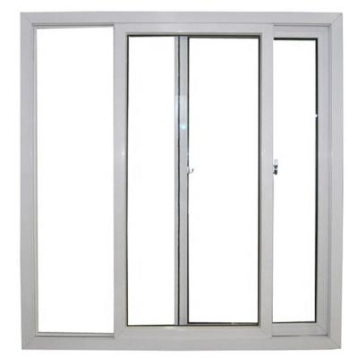 China Horizontal Aluminum Sliding Window Double Tempered Glass for sale