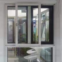 China Waterproof Black Aluminum Sliding Windows Corrosion Resistance for sale