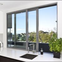 China Restaurant Aluminum Sliding Window for sale