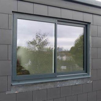China Bedroom Aluminium Powder Coated Sliding Windows Wind Resistant for sale