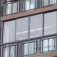 China Office Acoustic Insulation Aluminium Frame Sliding Glass Window for sale