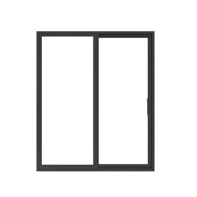 China Wind Resistance Commercial Aluminum Sliding Windows 6063 T5 for sale