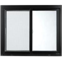 China Wind Resistance Commercial Aluminum Sliding Windows 6063 T5 for sale