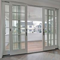 China Kitchen Oil Fume Proof Aluminum Sliding Door Double Tempered Glass 5 Year Warranty for sale