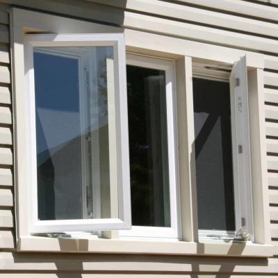 China Security Aluminum Casement Window Dirt Resistance Glass for sale