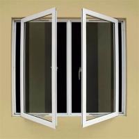 China Security Aluminum Casement Window Dirt Resistance Glass for sale