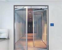China Restaurant Bar Counter Aluminium Glass Hinged Door for sale