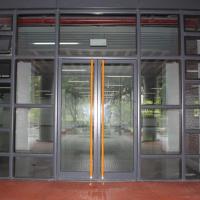 China Office Aluminum Hinged Screen Doors 1.4mm-2.0mm Powder Coated for sale