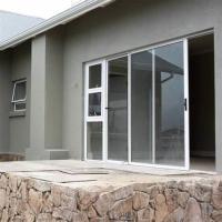 China Push And Pull Aluminum Sliding Door No Border Heat Insulation for sale