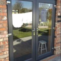 China 1.4mm-2.0mm Metal Hinged Screen Door Powder Coated for sale