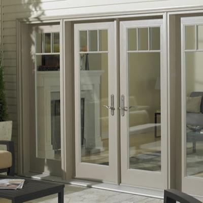 China Interior Decoration Aluminum Hinged Door Hollow Glass Solid Structure for sale