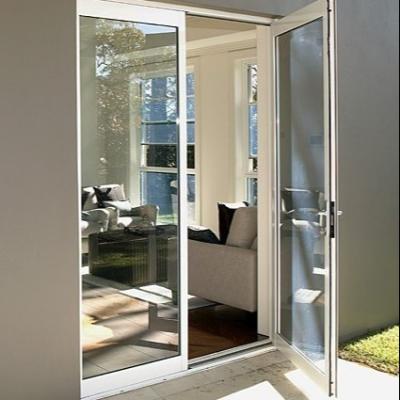 China Aluminum Casement Door Double Tempered Glass Waterproof Sound Insulation 24mm Glazing for sale