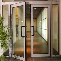 China Aluminum Hinged Casement Door Double Tempered Glass 24mm Wind Resistance Sun Room for sale