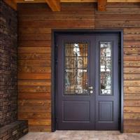 China Aluminum Casement Door with Double Tempered Glass 1.4mm to 2.0mm Custom Color for sale