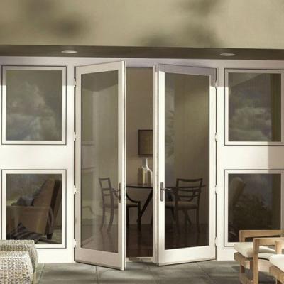 China Interior Decoration Aluminum Hinged Door Leisure Style for sale