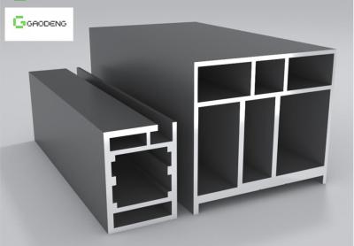 China Customized 6000 Series Aluminum Extrusion Profile T4-T8 Temper 25um Anodized for sale